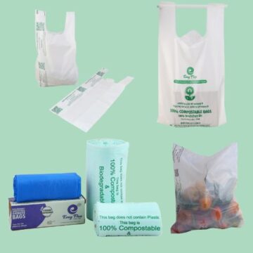 Buy Compostable Bags Online, Biodegradable Poly Bags, Degradable ...
